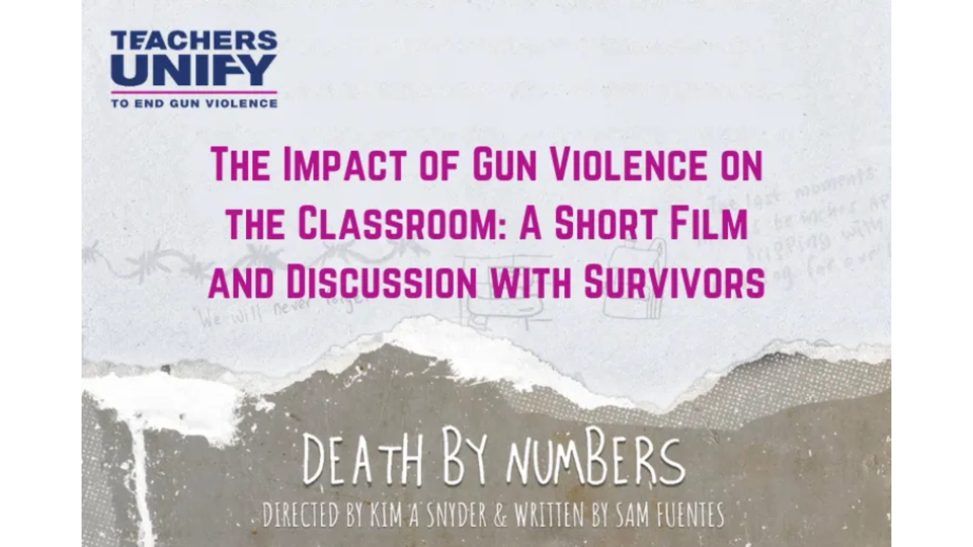 [Webinar] The Impact of Gun Violence on the Classroom: A Short Film and ...